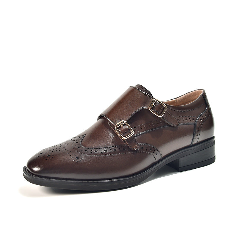 BeauToday Brogue Style Monk Shoes for Women – BEAU TODAY